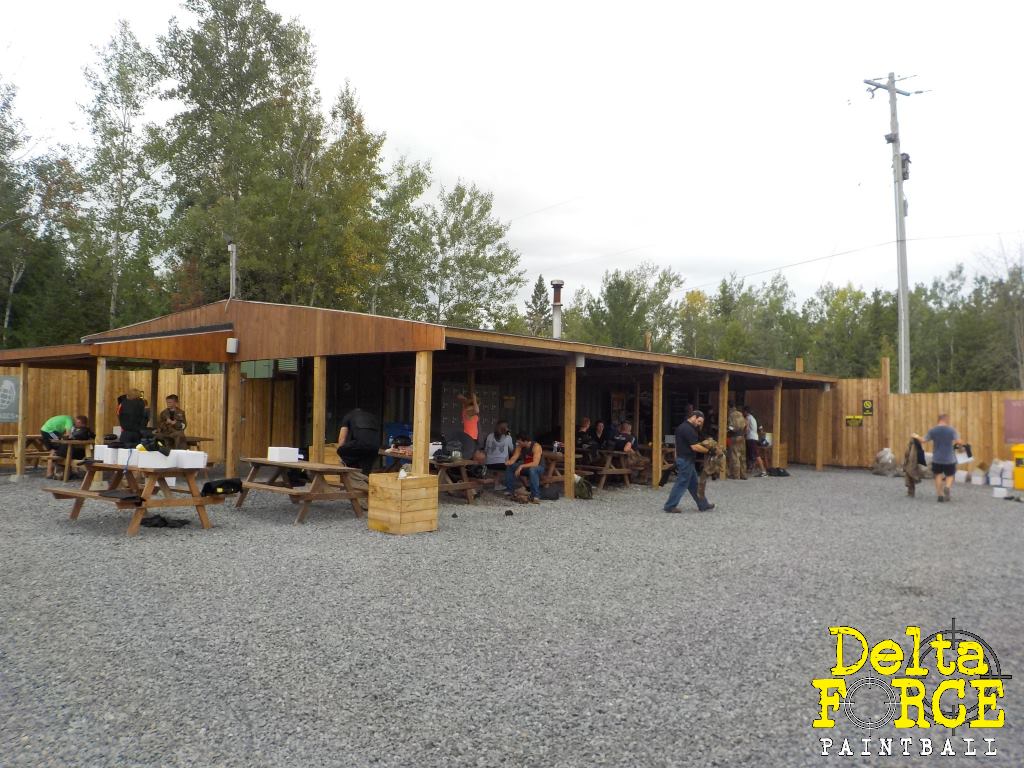 Base Camp| Paintballing Canada | The Paintball Base | Delta Force